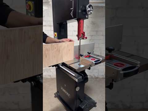 Re-Sawing on the NEW Harvey HW615 Bandsaw with Nickel Technology! @BaradaGuitars #woodworking