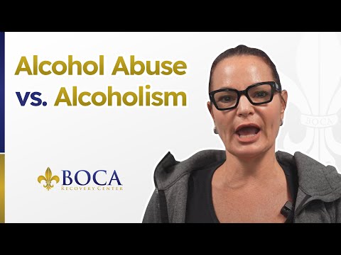 Alcohol Abuse vs Alcoholism