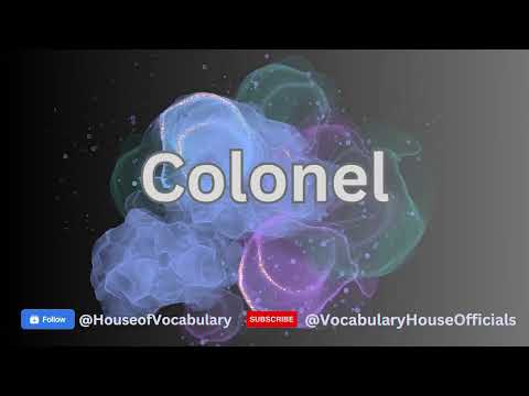 How to pronounce Colonel | British Accent Practice