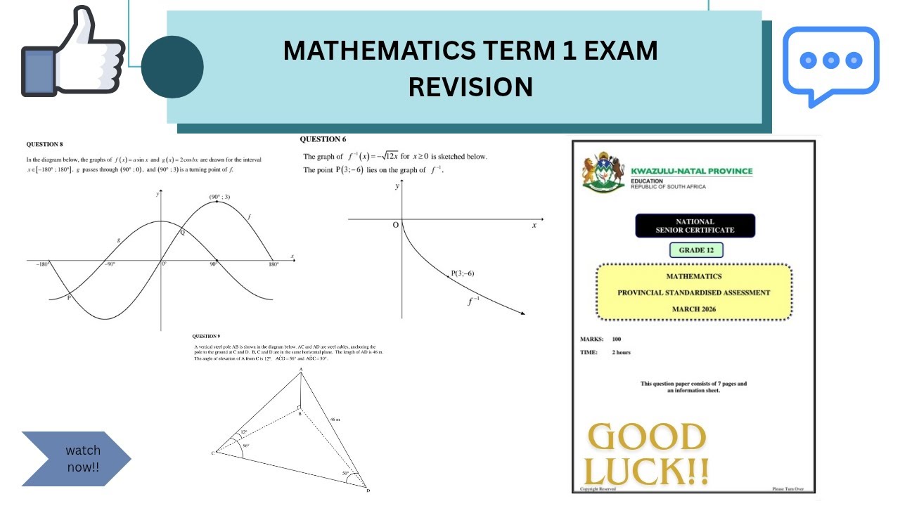 MATHEMATICS/ KZN- MARCH 2026 MEMO/ GRADE 12