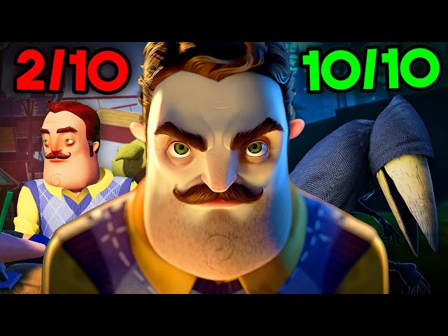 Ranking Every Hello Neighbor Game: From Pre-Alpha to Full Release | Galaxy