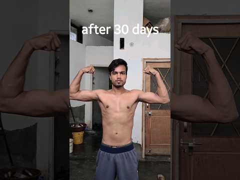 biceps challenge,30 days transformation #youtube #fitness #fitnessmotivation