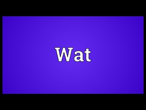 Wat Meaning