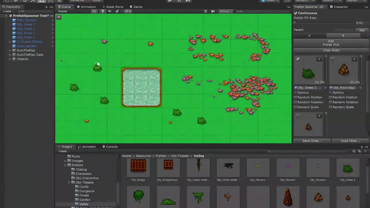 [Unity Tool] Prefab Spawner 2D - Tutorial