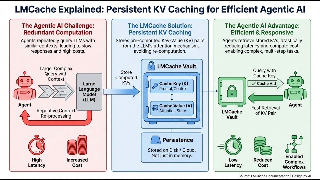 LMCache Explained: Persistent KV Caching for Efficient Agentic AI