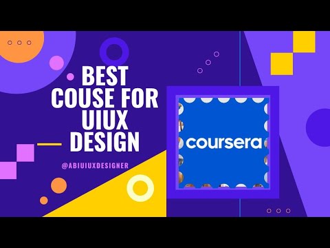 Best course for UiUx design in Coursera with certification #coursera #uiuxdesign #certification