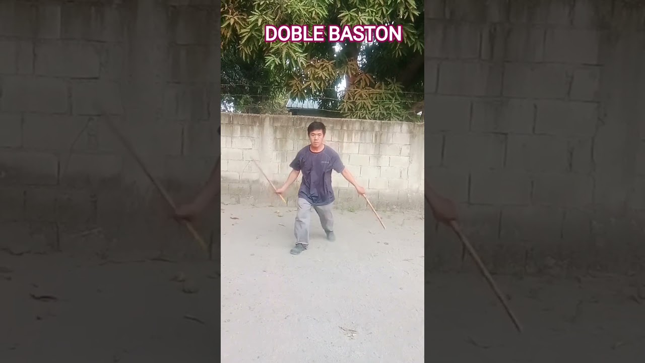 PLAYING DOBLE BASTON#arnis