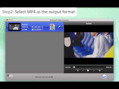 WMV to MP4 Mac - How to Convert WMV to MP4 on Mac and Vice Versa