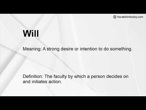 Will Meaning