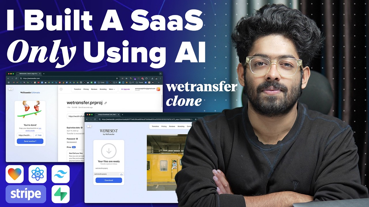 Building a SaaS Product with AI: A Step-by-Step Guide to Creating a WeTransfer Clone | Galaxy.ai
