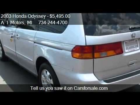 2003 Honda Odyssey EX-L 4dr Minivan w/Leather (3.56cy5A) for