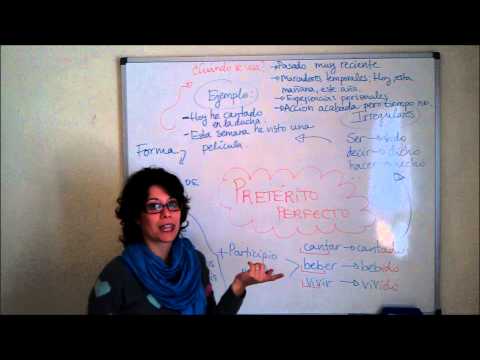 Tutorial de gramática española: Pretérito Perfecto | Spanish grammar tutorial: Preterite perfect