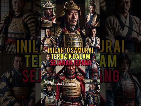 10 Samurai Terhebat dalam Sejarah Jepang #short #shorts