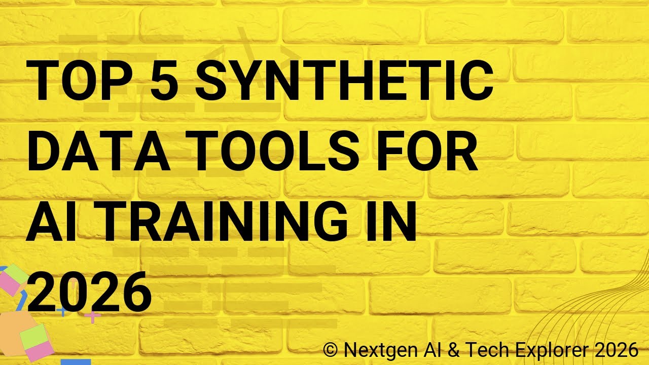 Top 5 Synthetic Data Tools for AI Training in 2026