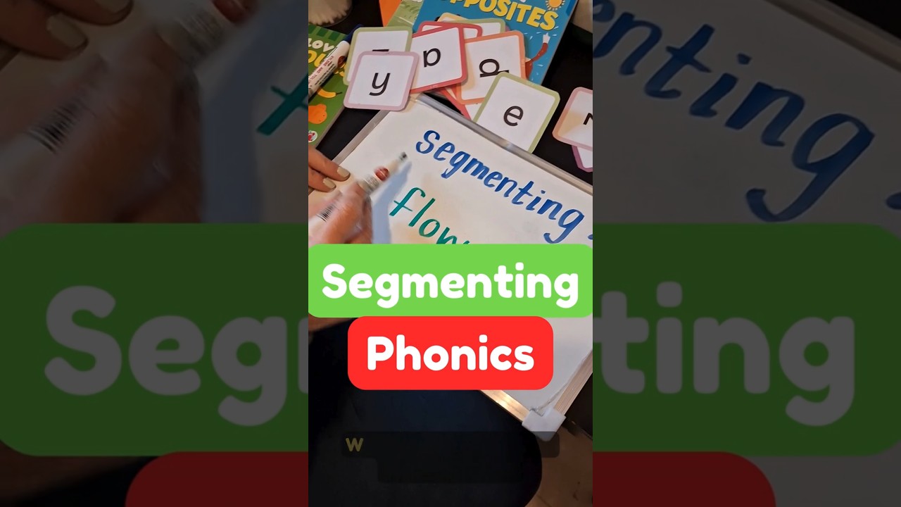 Segmenting in Phonics Explained (Reading & Spelling) | Simple Example: “flower”