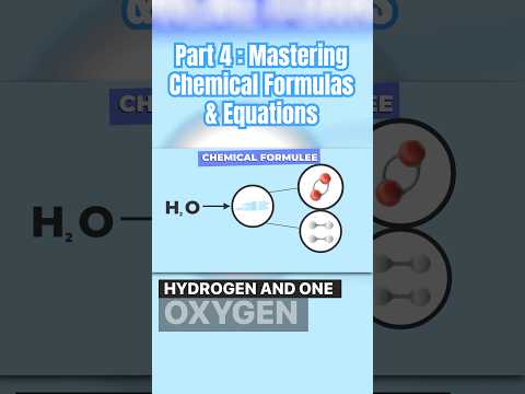 Part 4: Mastering Chemical Formulas & Equations