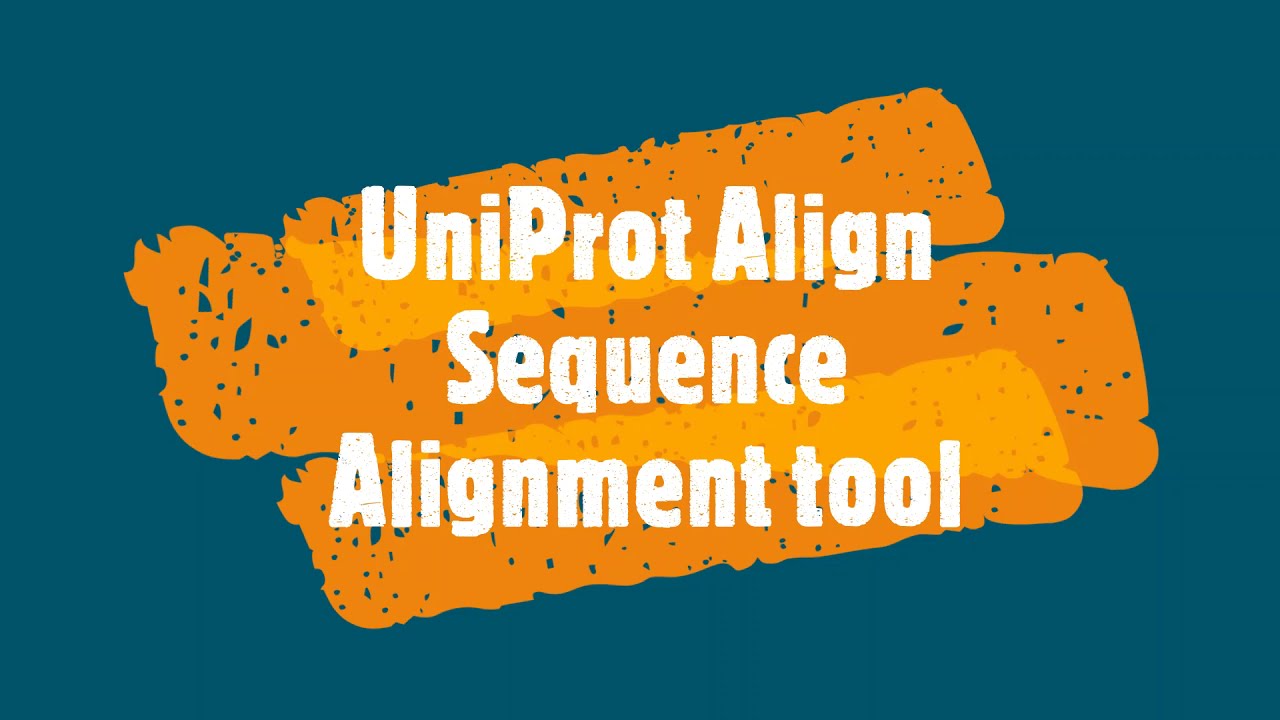 Align - Uniprot tool for sequence alignment #Align #Sequencealignment #multiplesequencealignment