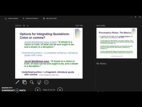 Embedding Quotations