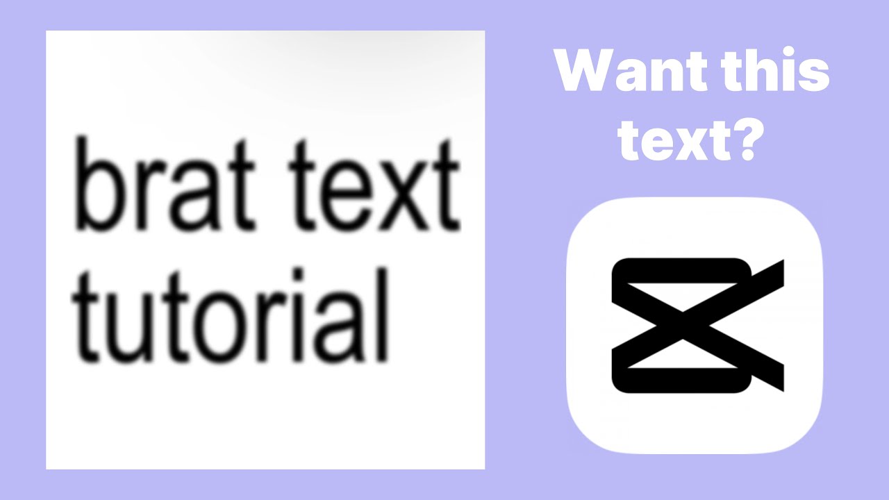 How to Edit Brat Text on CapCut | Tutorial