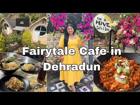 Best Cafe in Dehradun Maldevta 😍| The Hive cafe & Stay | Hidden cafe dehradun❤️|
