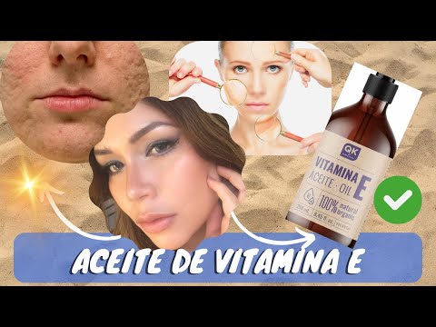 ARRUGAS, PIEL SECA Y  Más!!! Aceite de Vitamina E. ¿Qué es la vitamina E?  Beneficios. SKINCARE