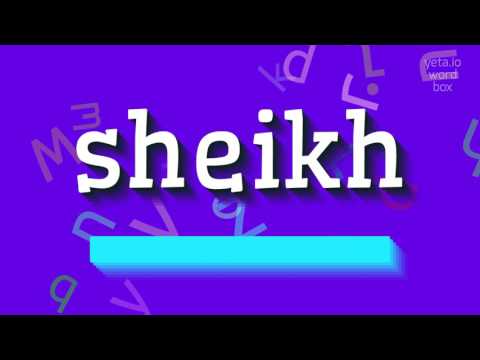 How to say "sheikh"! (High Quality Voices)