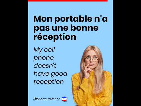 Mon portable n'a pas une bonne réception