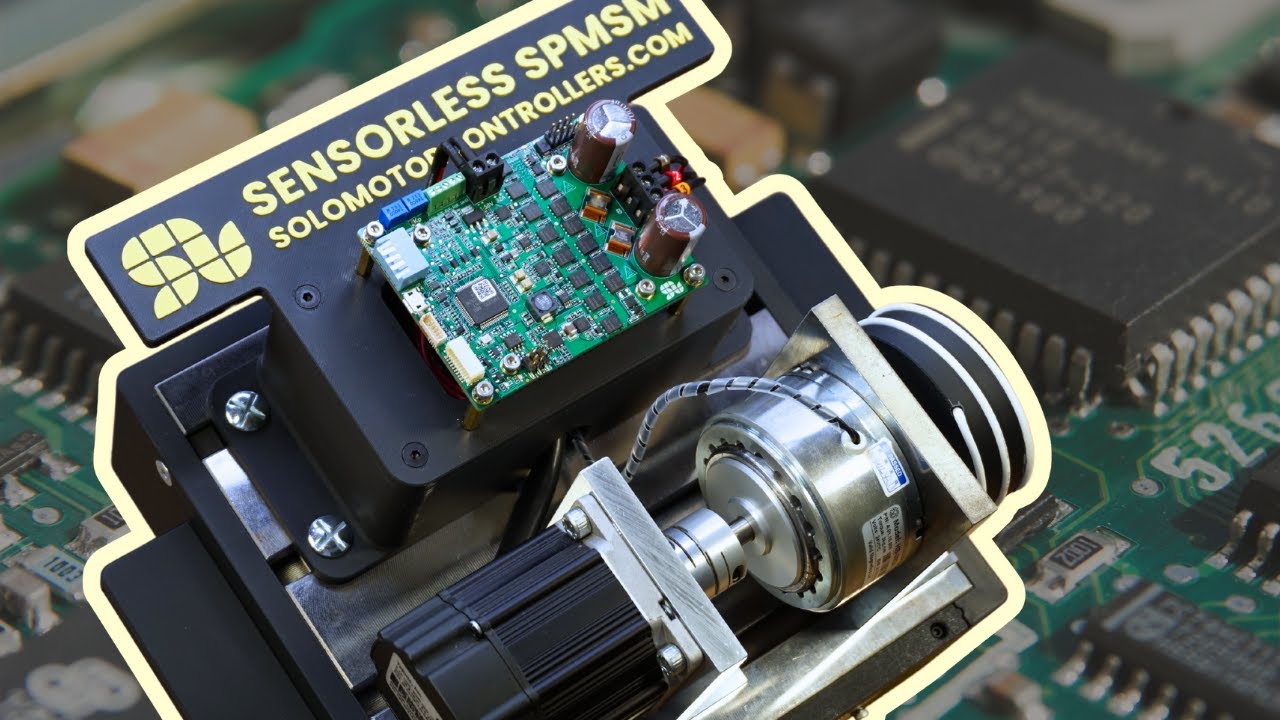 Constant Speed Sensorless Under Heavy Load - PMSM with FOC