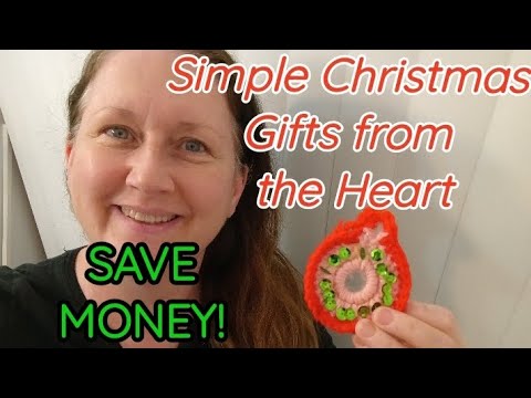 Save Money with Christmas Gifts from the Heart! #homemade #christmasgifts #savemoney