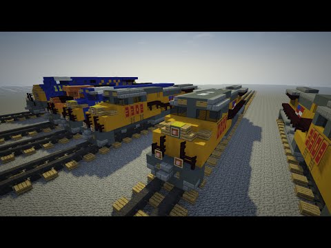 GE Evolution Series Diesel Locomotives (CSX, BNSF & Union Pacific ...