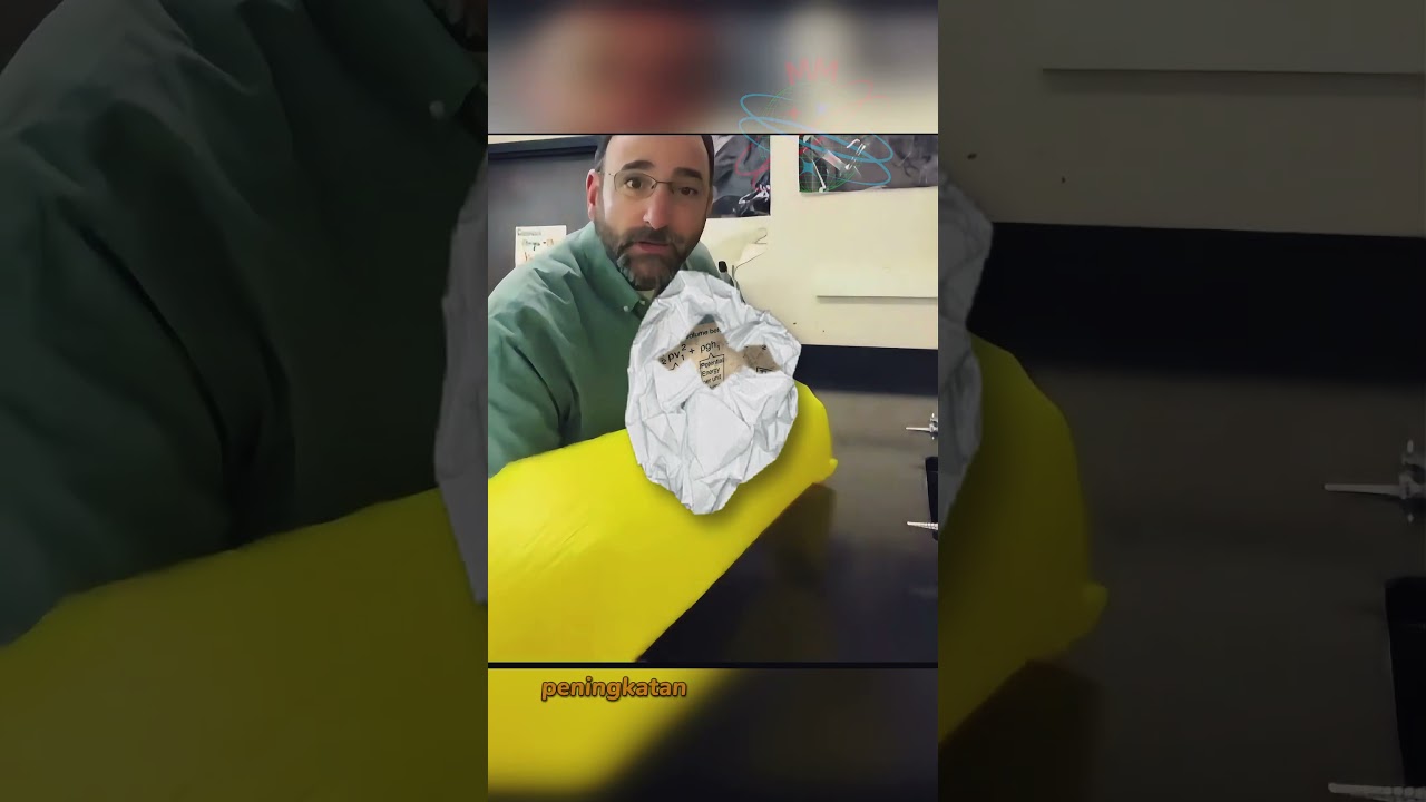 Ini contoh Kerja Cerdas 😁 #short #bernoulli #paperbag #sains