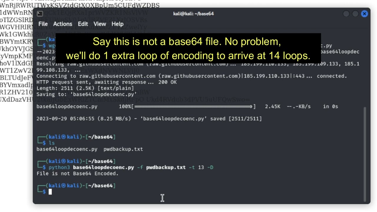 Encode and Decode Base64 Files in Python