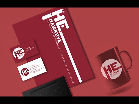 University of Louisiana Monroe The Hawkeye New Logo Branding Design