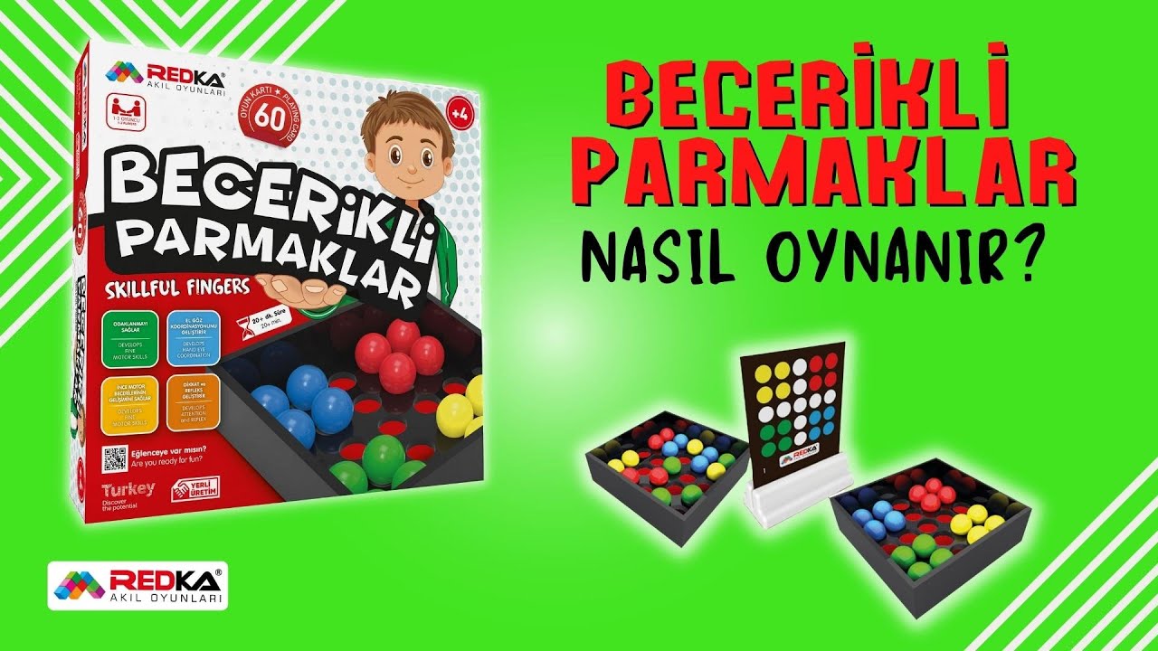 REDKA Becerikli Parmaklar Akıl Zeka ve Strateji Oyunu