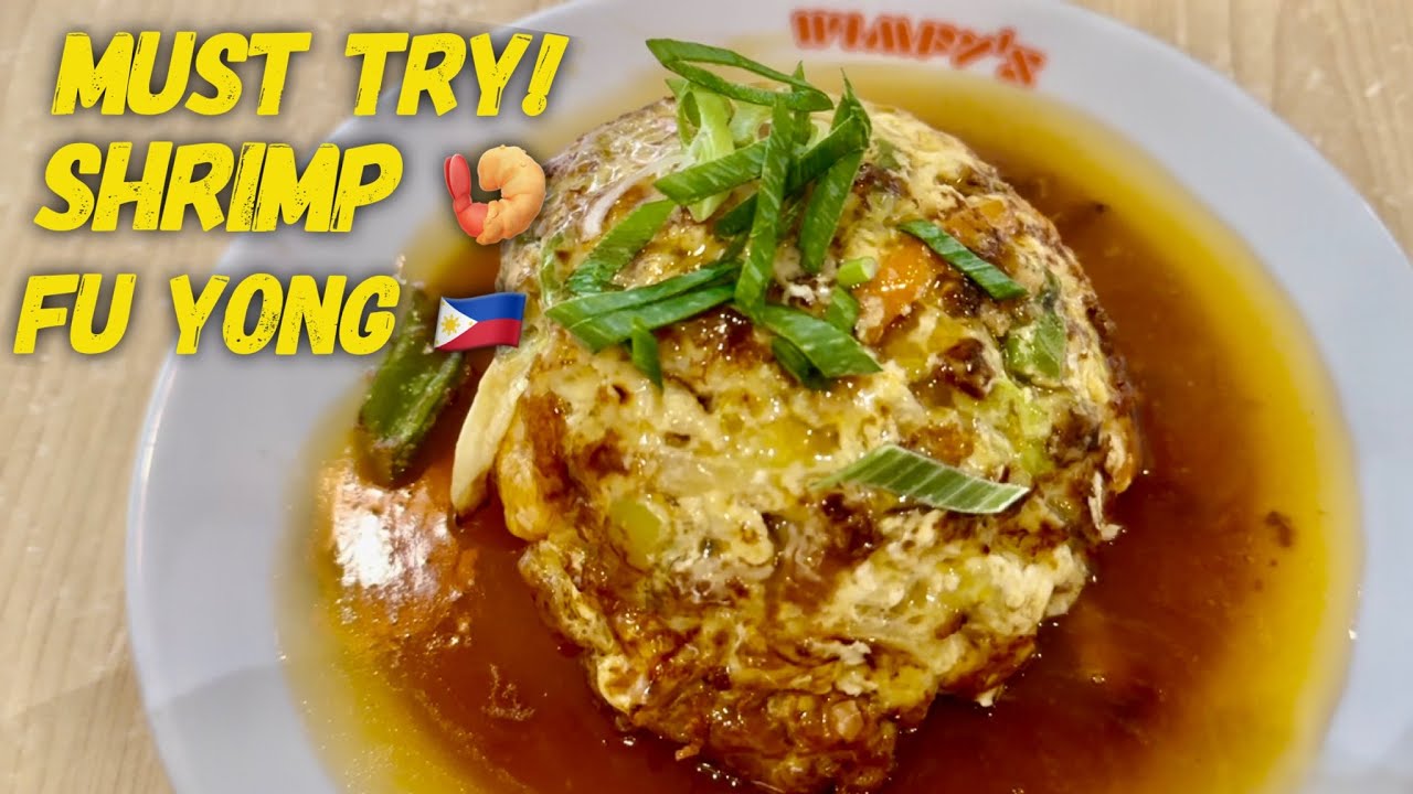 Cheap Eats Subic: Wimpy's Shrimp Fu Yong Harbor Point Mall Subic Bay
