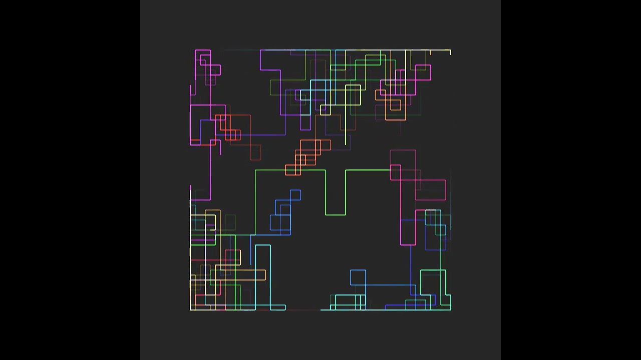 Color square. #openframeworks #programming #creativecoding