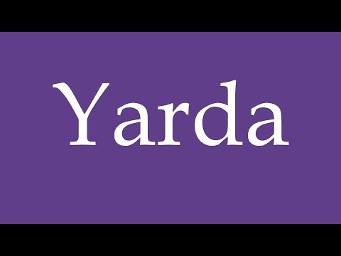How To Pronounce ''Yarda'' Correctly in Spanish 🇲🇽