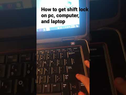 How to get shift lock on pc, computer, and laptop last post for the day or not..... idk 🤔