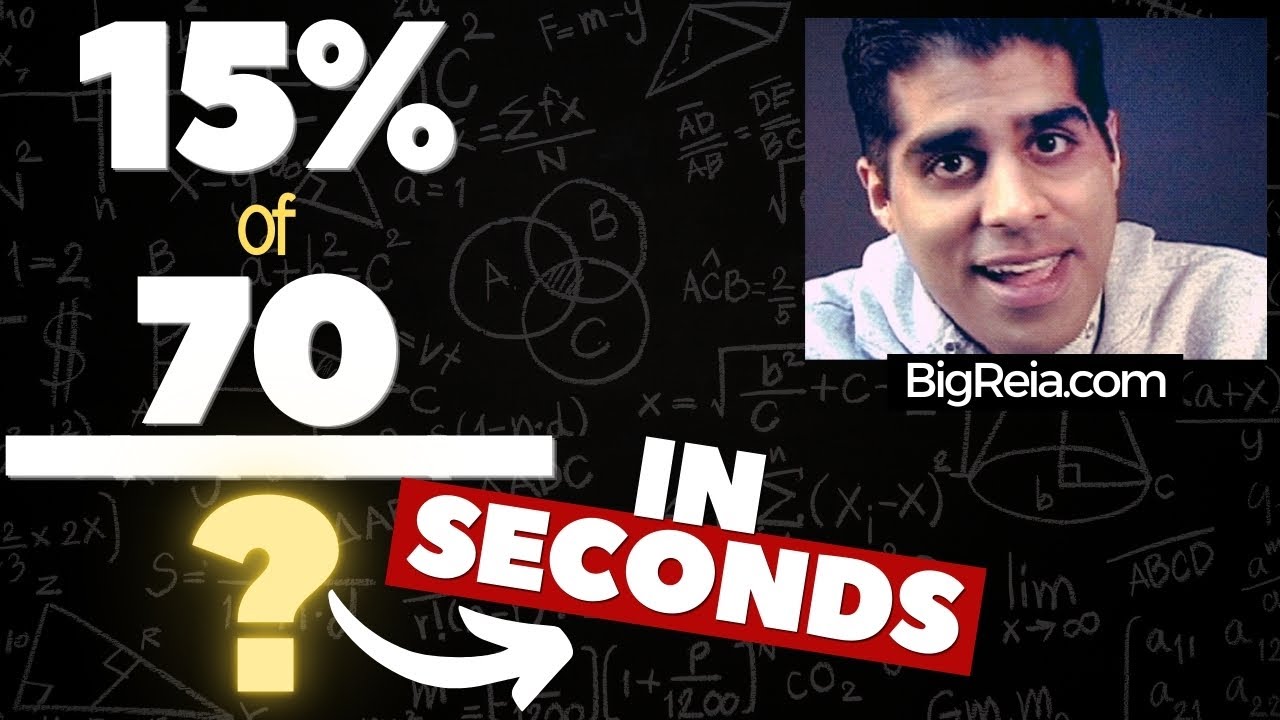 How to calculate percentages in your head, fast with mental math shortcuts for real estate investors