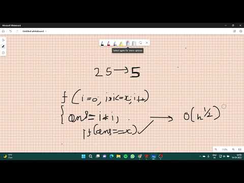 Find Square Root of a Number (sqrt(x)) | Binary Search Algorithm - Data Structures