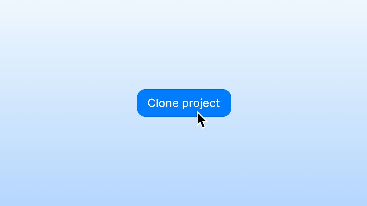 Settings: Clone project