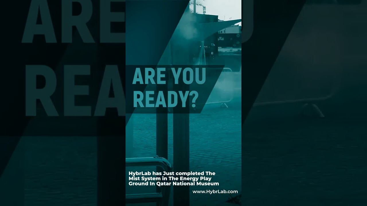 Dry Mist System in the energy play ground in Qatar National Museum!