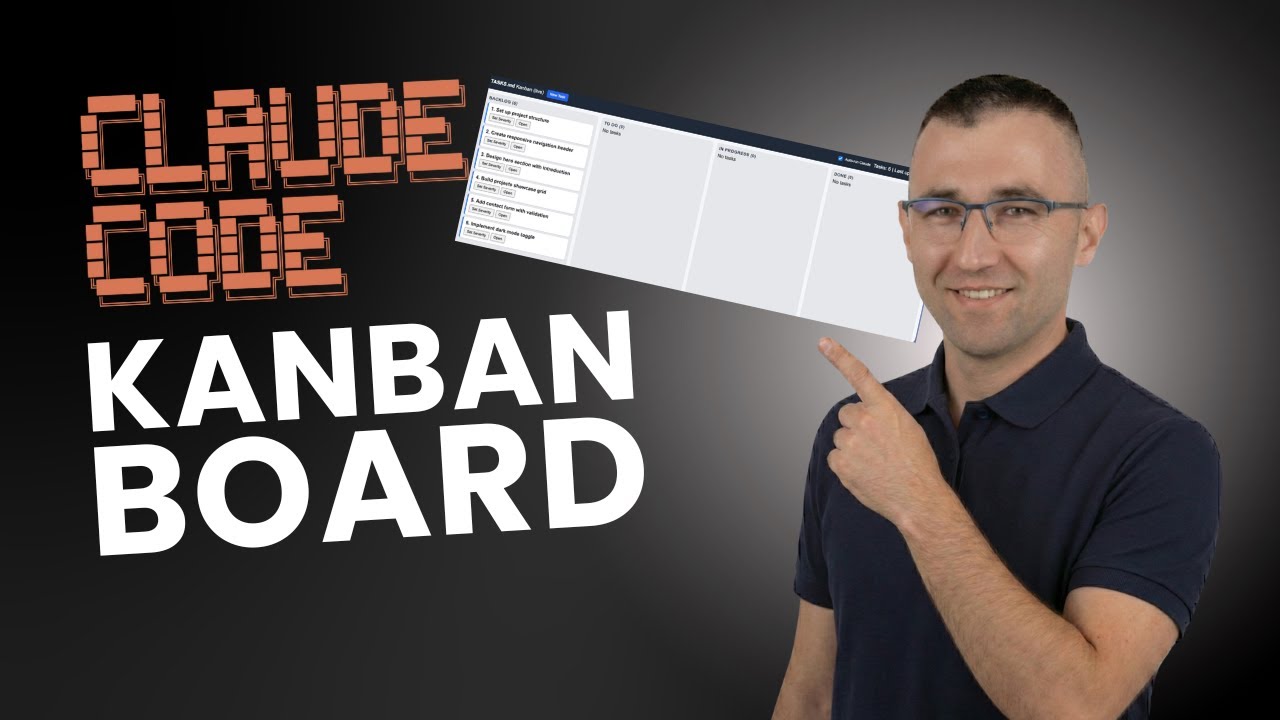Claude Code Kanban Board - Autonomous Task Management for Solo Developers