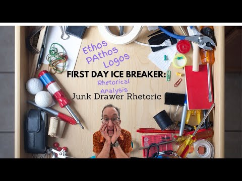 Junk Drawer Rhetoric #ethos #pathos #logos #rhetoricalanalysis #aristotle #icebreakers #rhetoric