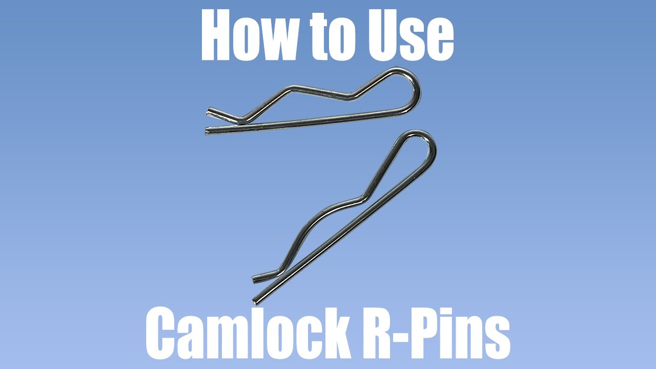 How to Use Camlock R-Pins