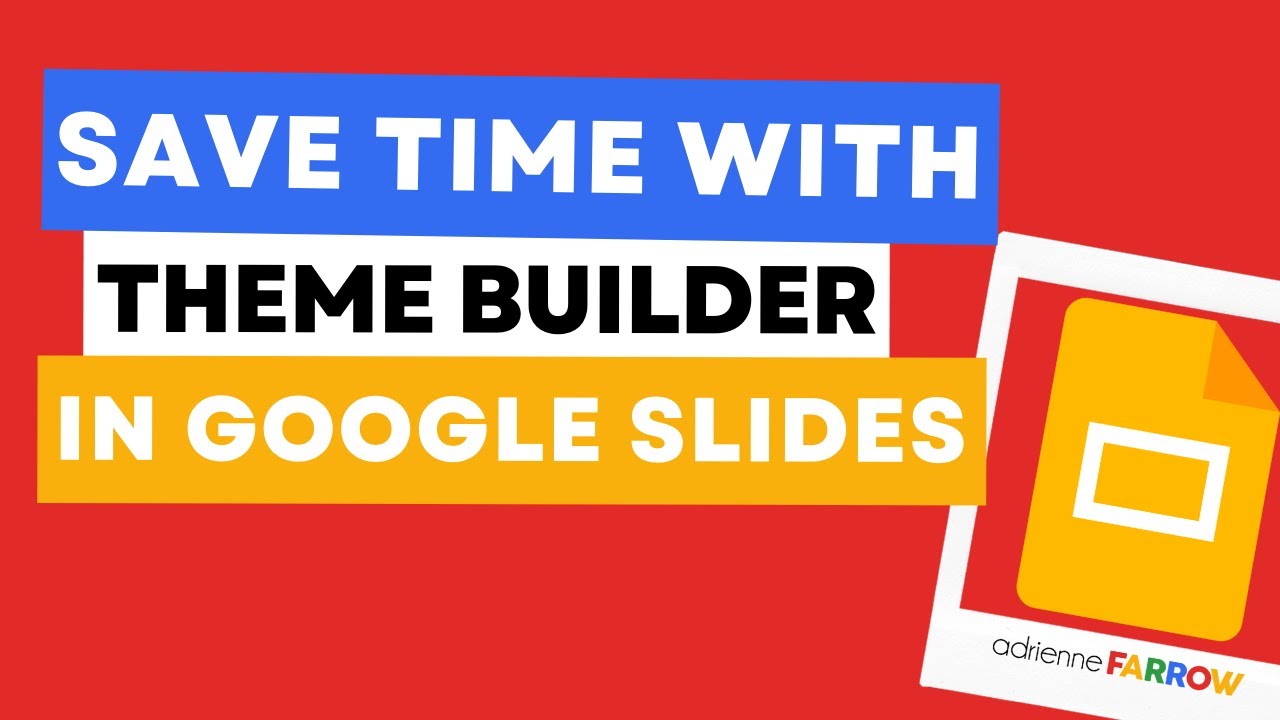 Save Time with Theme Builder in Google Slides | Google & TPT Tips