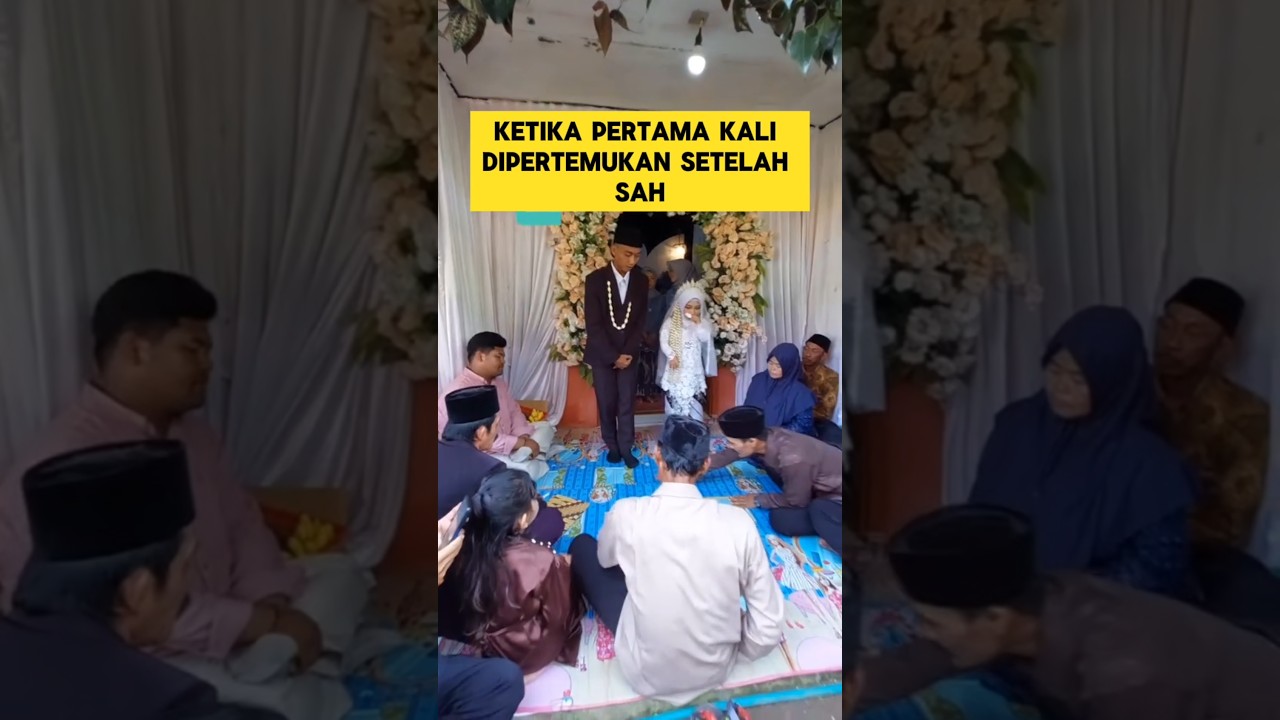 touching moment when the viral bride and groom meet ‼️‼️ #wedding #touching #viralbride