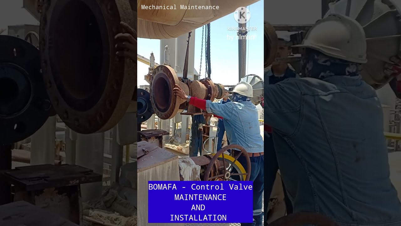 BOMAFA - Control Valve : MAINTENANCE AND INSTALLATION