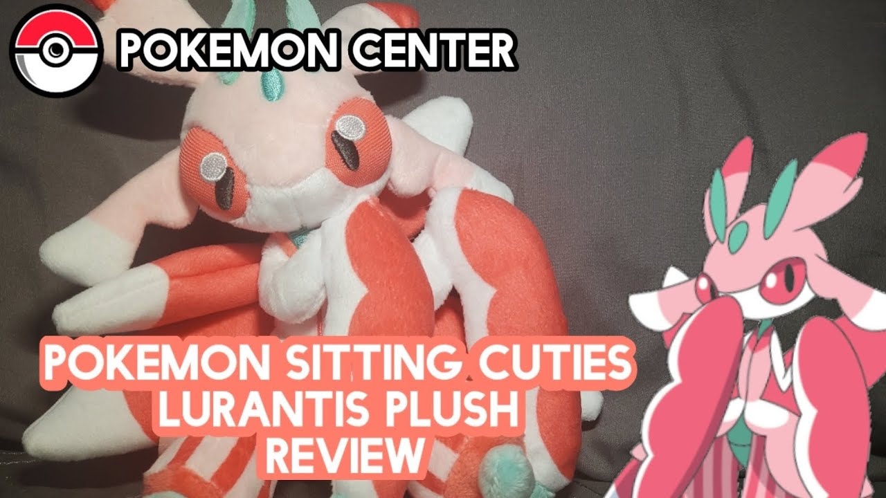 Pokemon Sitting Cuties Lurantis Plush Review - Plush Review