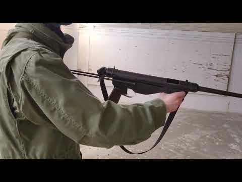 Portuguese FBP submachine gun shooting.